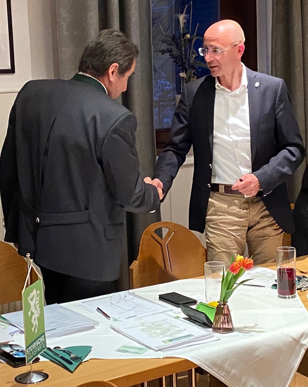 ÖVP Seckau: 100 Prozent für Bgm. Martin Rath bei der Obmannwahl - Seckau