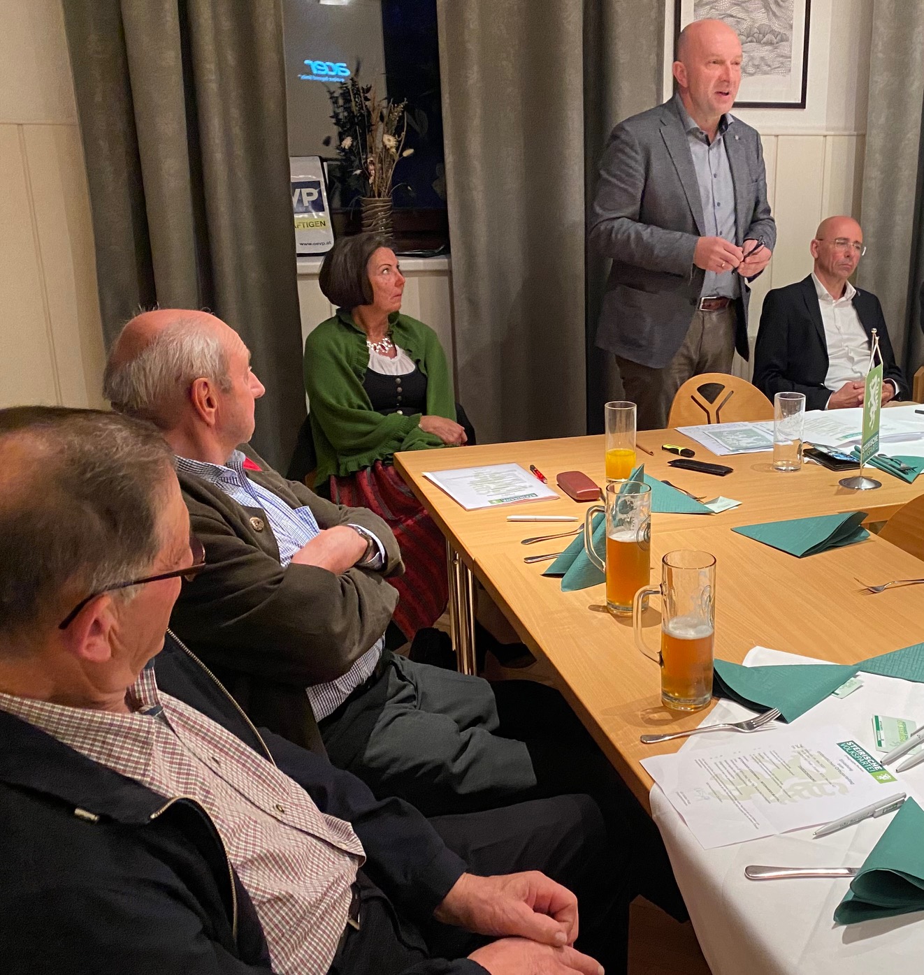 ÖVP Seckau: 100 Prozent für Bgm. Martin Rath bei der Obmannwahl - Seckau