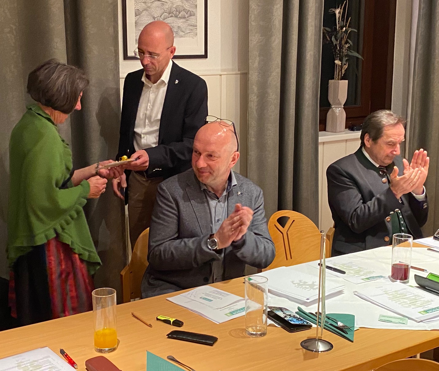 ÖVP Seckau: 100 Prozent für Bgm. Martin Rath bei der Obmannwahl - Seckau